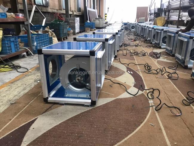 Direct drive cabinet inline duct fan