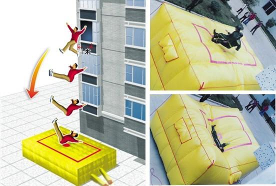 Safety air cushion , Inflatable cushion,rescue cushion