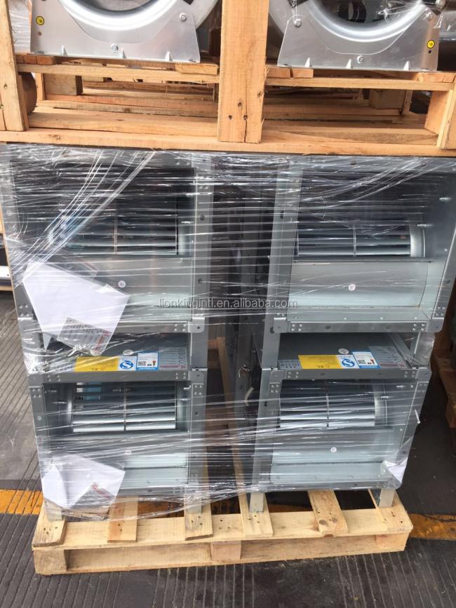 Centrifugal Double-inlet Fans with high-efficiency external rotor motor