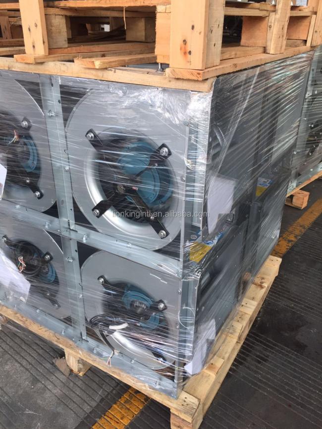 Centrifugal Double-inlet Fans with high-efficiency external rotor motor