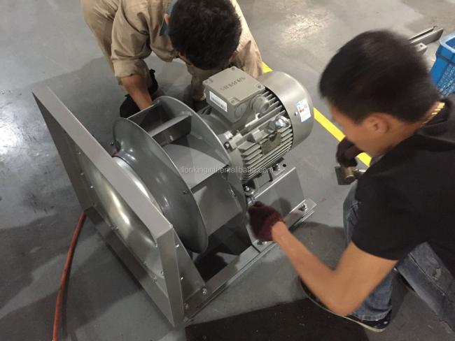 Plug Fan with Backward Wheel