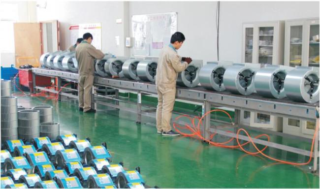 SWSI Backward-curved Single Inlet Centrifugal Fan