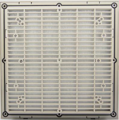 China 172mm Industrial Electric Ultra-thin Exhaust metal cabinet ventilation fan filter SA-803 for sale