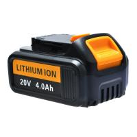 China Quick Charging 18V Lithium Ion Power Tool Battery Universal Compatibility 4000mAh for sale