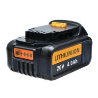 China Quick Charging 18V Lithium Ion Power Tool Battery Universal Compatibility 4000mAh for sale