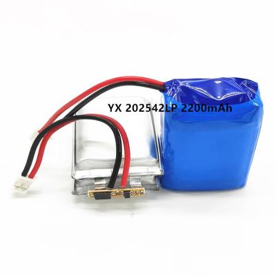 Cina Sovraccarichi la protezione Li Poly Rc Battery 7,4 V 2200mah ricaricabili per il motorino in vendita