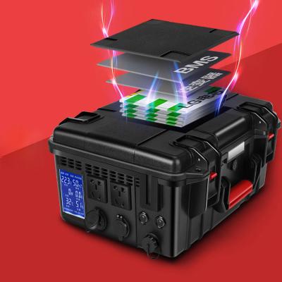 China De navulbare Draagbare Output van Lithiumion battery power station 500mAh gelijkstroom Te koop