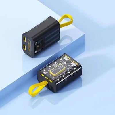 Cina 1 tipo C 1 USB per il metallo veloce 20000mAh della Banca di potere di carico di viaggio del telefono della mano in vendita