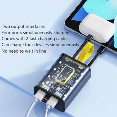 Cina 1 tipo C 1 USB per il metallo veloce 20000mAh della Banca di potere di carico di viaggio del telefono della mano in vendita