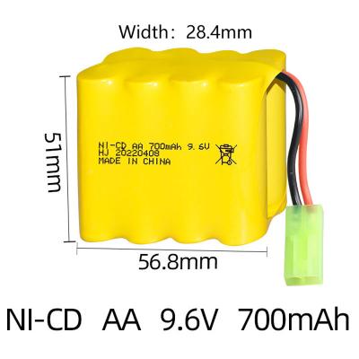 Cina 700mAh 9.6V Caravan Batterie RC al litio Motociclette Carrozze di batterie esterne in vendita