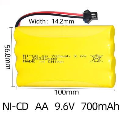 Cina Per luce a LED batterie RC al litio 9,6V scooter elettrico 700mAh moto in vendita