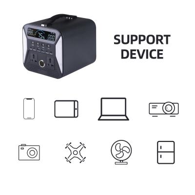 China 22.5W Escooter Portable Lithium Power Station Built - In Cable Compatible Li - Ion Te koop