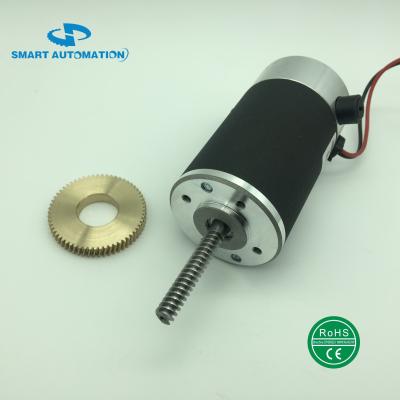 China 52zyt01a 52mm Permanent Magnet Brush Micro DC Motor replace dunker motor Gr53x25 series 12v 24v 36v 40v 3700rpm 0.11Nm for sale