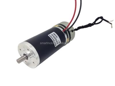China 52zyt01a 52mm Permanent Magnet Brush Micro DC Motor replace dunker motor Gr53x25 series 12v 24v 36v 40v 3700rpm 0.11Nm for sale
