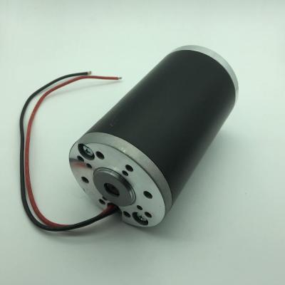 China 80ZYT01C 12v 24v Motor DC de alta potência escovado de 6000 rpm a 7000 rpm 0.6N.M 300w-500w à venda