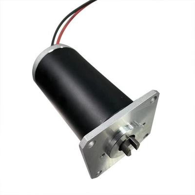 China Custom DC Water Pump Motor, Air Pump DC Motor 12 volt 24 volt with Customized Special Flange Shaft and Performance for sale