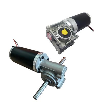 Cina 12v 24v 48v motore elettrico a corrente continua con motore a worm con motore a worm 10Nm 20Nm 30Nm 50Nm 60Nm Potenza 50w 100w 200w 300w in vendita