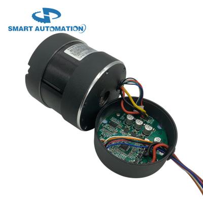 China Size 80mm 80RBL 3 Phase Electric DC Brushless Motor BLDC Motor 12v 24v 36v 48v Option with Integrated Driver PWM Control for sale