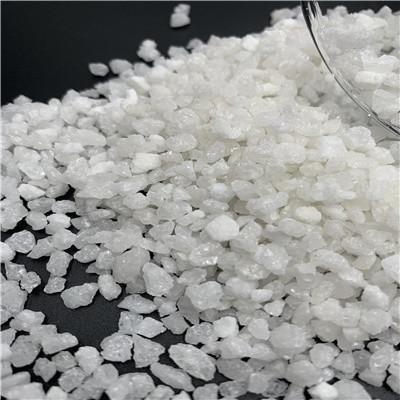 China Het overhellen Oven Witte Gesmolten Alumina Korrelvorm voor Gevormde Vuurvaste materialen Te koop