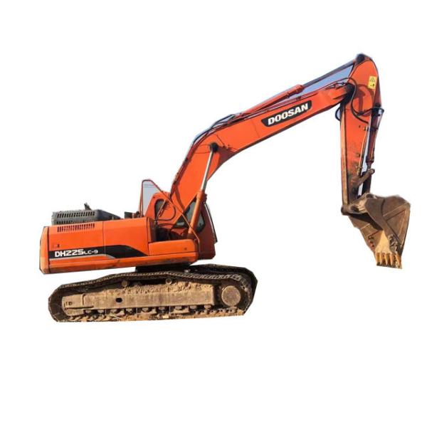 6TON 사용 된 크롤러 발굴기 Doosan Dh60 0.25m3 사용 된 작은 발굴기