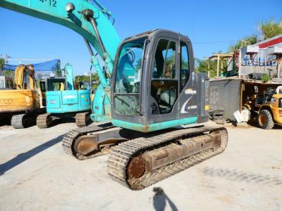 Cina Giappone usato Kobelco SK125SR Escavatore con 7707 ore 0.45m3 secchio in vendita