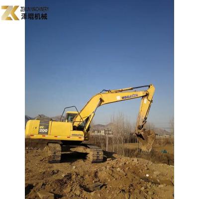 Cina Komatsu PC200-7 Crawler Excavator 20 tonnellate utilizzato nel 2015 per macchine da costruzione in vendita