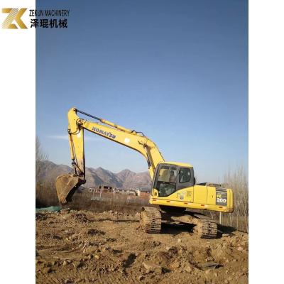 Cina Komatsu PC200-7 Crawler Excavator 20 tonnellate utilizzato nel 2015 per macchine da costruzione in vendita