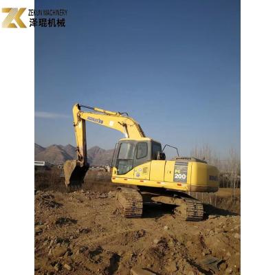 Cina Komatsu PC200-7 Crawler Excavator 20 tonnellate utilizzato nel 2015 per macchine da costruzione in vendita