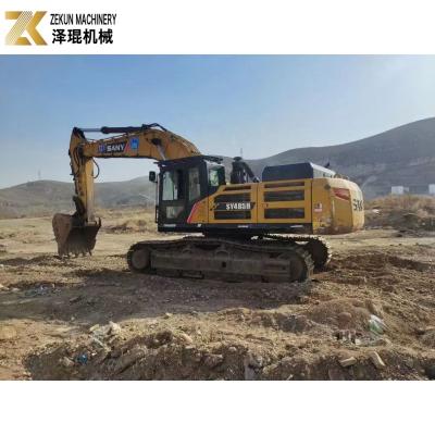 Cina Grandi costruzioni utilizzate Sany 485 escavatore SY485H 48 tonnellate con motore SANY 6WG1X in vendita