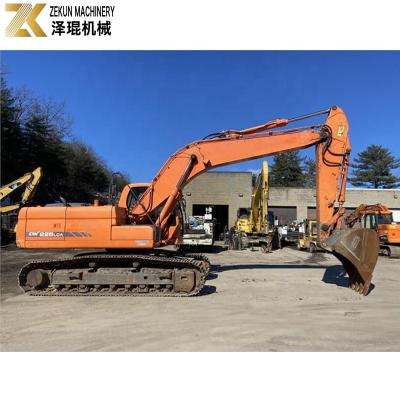 Cina DX225 Escavatore usato Doosan DX225LCA 2020-2022 Attrezzature per scavo della terra in vendita