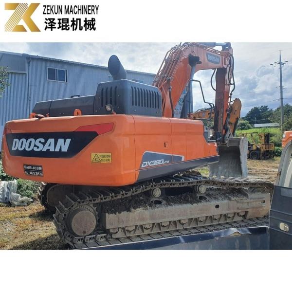 Quality Used Doosan DX380 Excavator DX380LC With 1.9m3 Bucket Capacity for sale