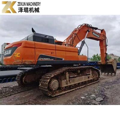 Cina 3.2m3 Bucket Doosan 520 Escavatore DX520 DX520LC-9C Escavatore di seconda mano in vendita