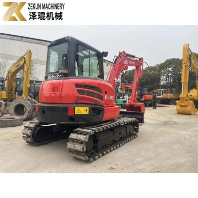 China Used Kubota 165 KX165-5 6 Ton Mini Excavator Secondhand Digger for sale
