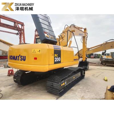 China Komatsu PC200-7 Hydraulic Excavator with 2000kg Operating Weight in Good Condition for sale