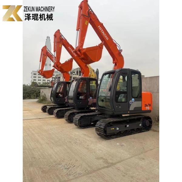 Quality Second Hand Hitachi ZX70 Excavator with 2015 Year and Other Hydraulic Valve for sale