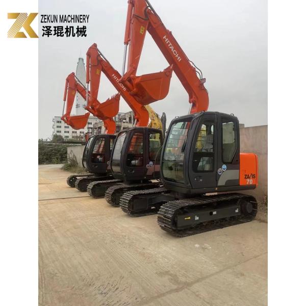 Quality Second Hand Hitachi ZX70 Excavator with 2015 Year and Other Hydraulic Valve for sale