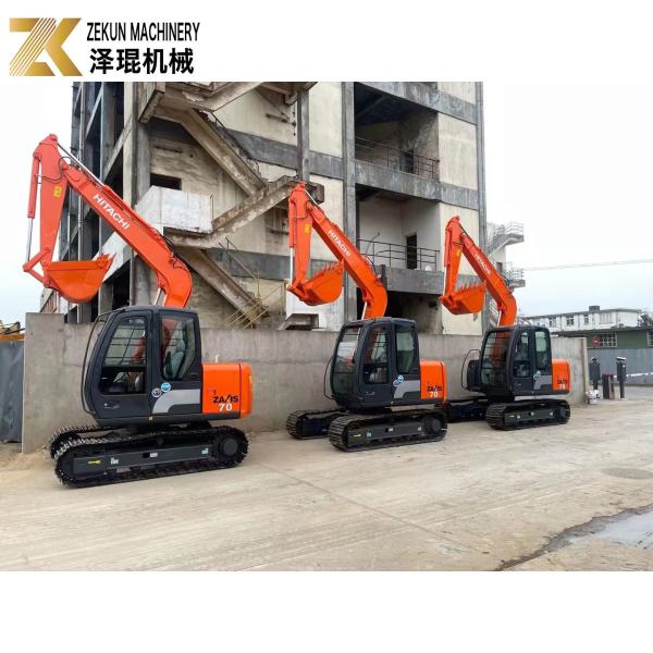 Quality Second Hand Hitachi ZX70 Excavator with 2015 Year and Other Hydraulic Valve for sale