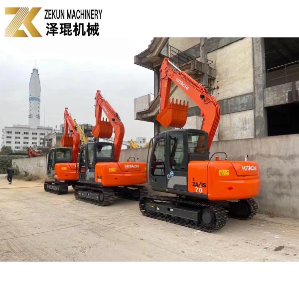 Quality Second Hand Hitachi ZX70 Excavator with 2015 Year and Other Hydraulic Valve for sale