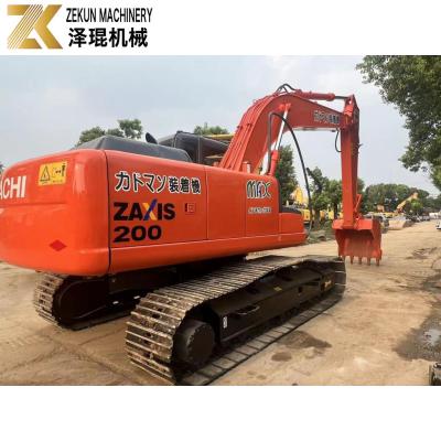 China Hitachi ZX 200-6 Hydraulic Crawler Excavator With Other Hydraulic Valve for sale