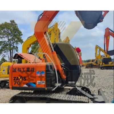 Cina Usato Hitachi ZX70 7Ton Mini Digger Motore ISUZU Giappone Import in vendita