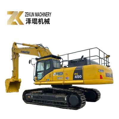 Cina 45 tonnellate Komatsu PC450-8 Used Crawler Excavator 2019 Giappone Originale in vendita
