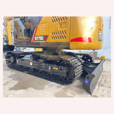 China 7500 KG Sany SY75C Pro Bagger Die perfekte Kombination aus Leistung und Effizienz zu verkaufen