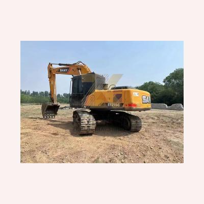 Cina Usata Sany SY215C escavatore 2018 macchina da costruzione con motore originale in vendita
