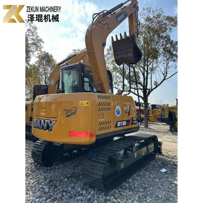 China Used Sany SY75C Pro Excavator with 0.28m³ Bucket in Excellent Condition for sale