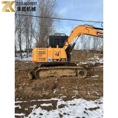 China Used SANY 75C Excavator with 40.9kw Power and Low Hours For Sale for sale
