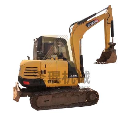 China 6Ton XCMG XE60DA XE60E Crawler Excavator 0.23m³ Bucket Capacity for sale