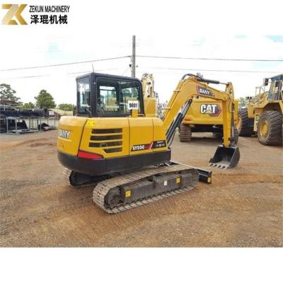 Cina Sany SY55C Pro mini escavatore con 1000-3000 ore e pompa idraulica in vendita