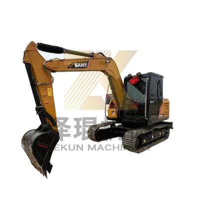 Cina Escavatori a trascinatore Sany SY75C usati con pompe per la costruzione in vendita