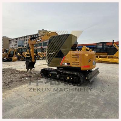 Cina Escavatori a trascinatore Sany SY75C usati con pompe per la costruzione in vendita