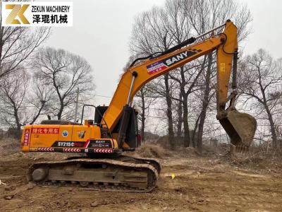 Cina Usato Sany SY215C Pro Escavatore Crawler di medie dimensioni con secchio 1.2M3 in vendita